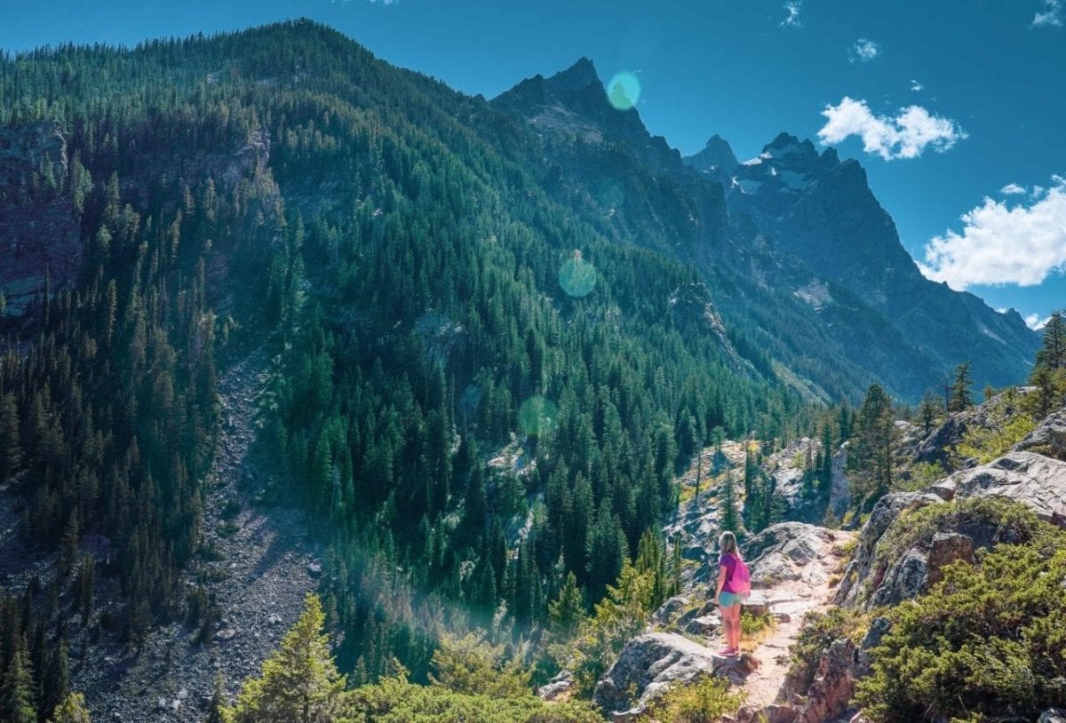 Grand Teton Hiking Trails: Hidden Falls & Inspiration Point | Outdoorsome
